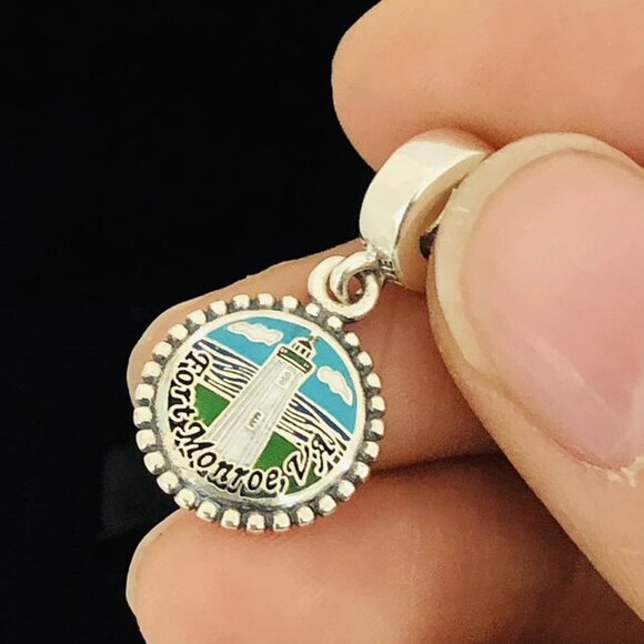 Pandora | Jewelry | Pandora Virginia Fort Monroe Exclusive Charm | Poshmark